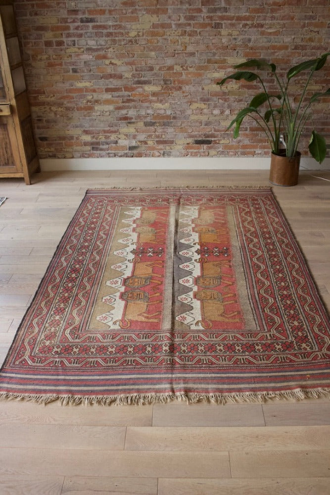 Rug #320 – Sticks & Bricks