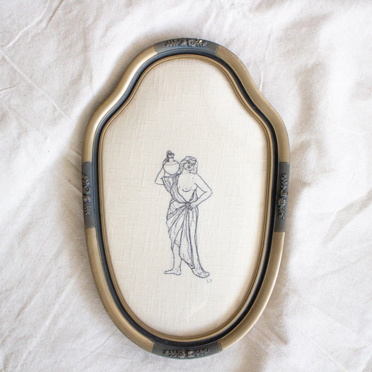 Embroidered Figure #4 – Sticks & Bricks