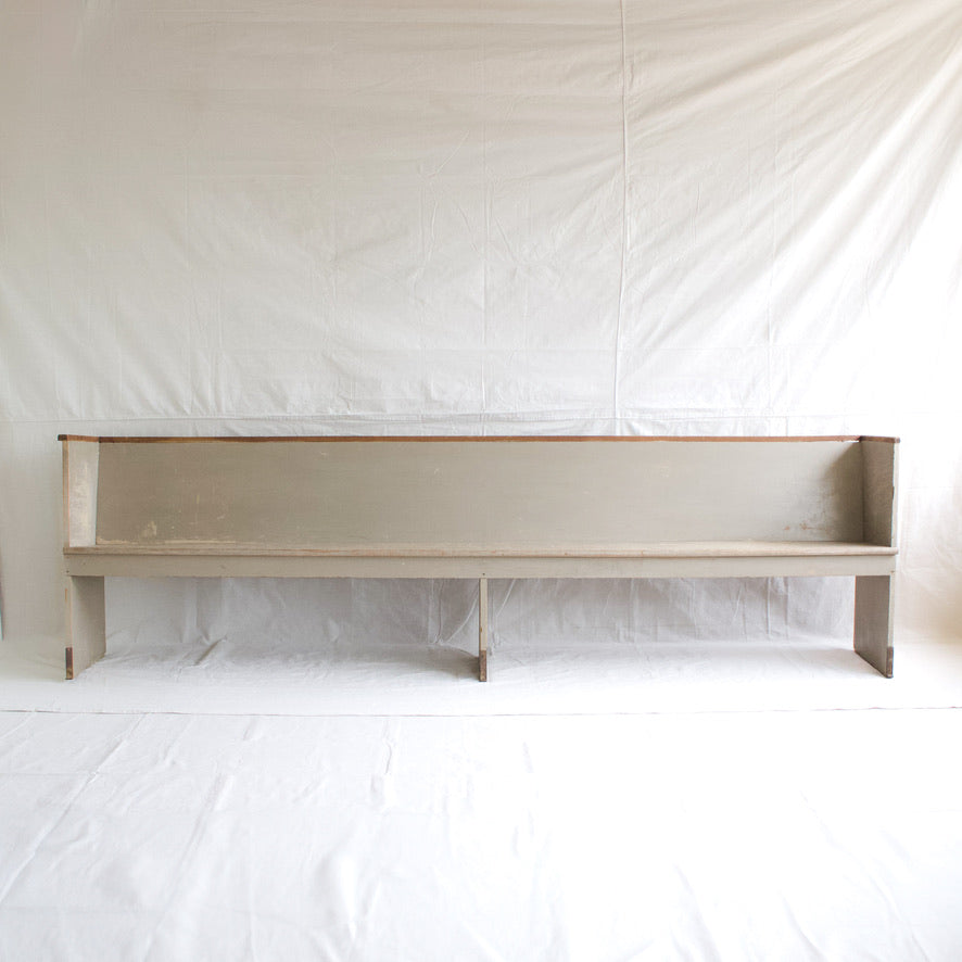 Antique Church Pew - XL – Sticks & Bricks